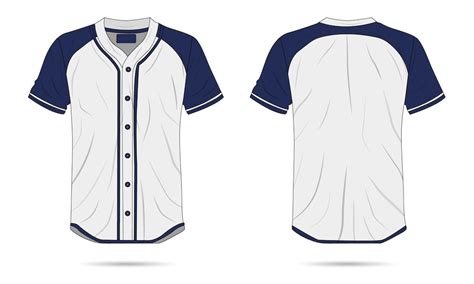 Premium Vector Baseball Jersey Uniform Mockup Front And Back View