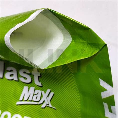 Waterproof Custom 40 Kg Wall Putty Bag Woven Polypropylene Sack With