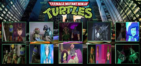 My Top 10 Tmnt Ships By Pandraconian King90 On Deviantart
