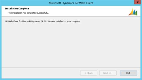 microsoft dynamics gp 2013 sp2 web client scale out deployment