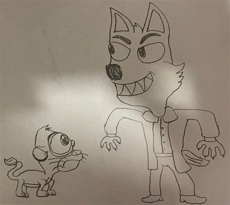 Simba Meets Mr Wolf By Sandbbfan On Deviantart