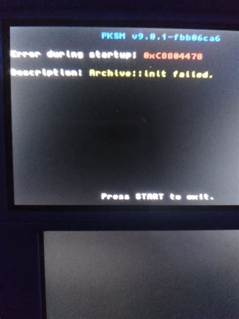 Pksm Error During Startup 0xc8804478 Please Help · Issue 1192