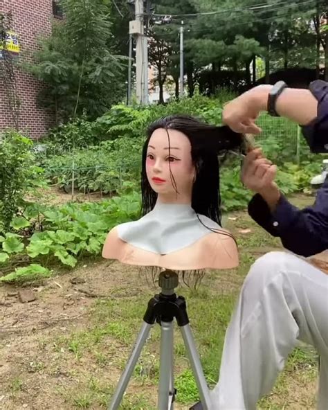 허쉬컷 커트방법 공개 Youtube