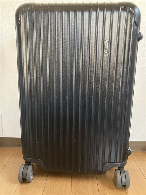 お値下げ♪ リモワ サルサ 4輪 スーツケース 63l ブラック 正規品 By メルカリ