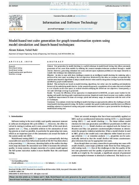 pdf model based test suite generation for graph transformation system