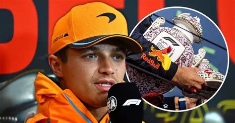 Lando Norris Apologizes For Breaking Max Verstappens Trophy During
