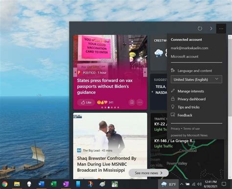 Windows 10 How To Turn Off Or Modify News And Interests In The Taskbar Techrepublic