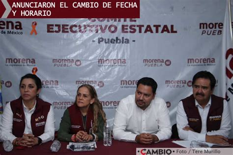 Sesión del Consejo de Morena para definir a los 4 aspirantes de Puebla