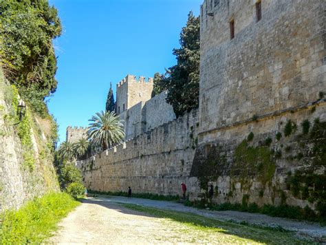 Μεσαιωνική Τάφρος Αξιοθέατα Δωδεκάνησα Χάρτης Πληροφορίες