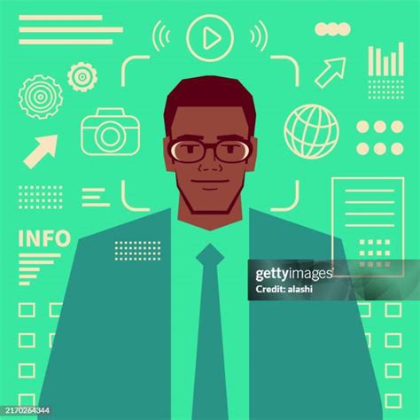 17 Smart Glasses Businessman High Res Illustrations Getty Images