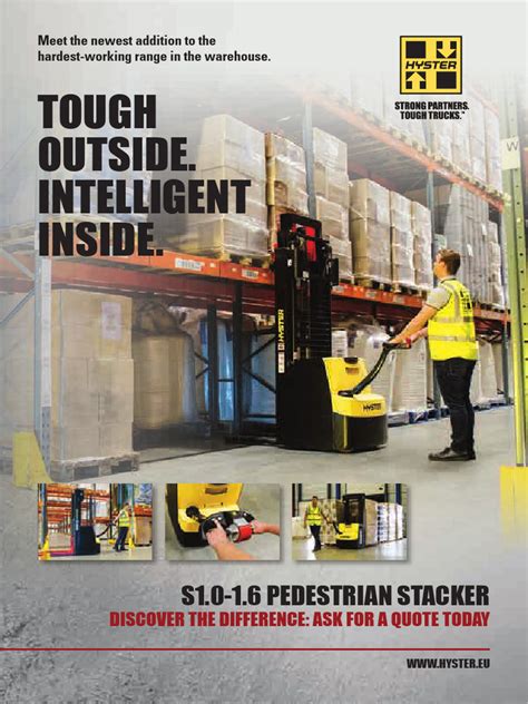 Stacker Leaflet S1 6 Pdf Vehicles