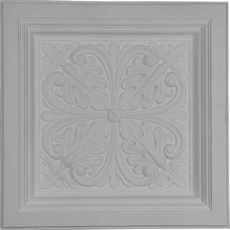 Acanthus Scroll Ceiling Tile Ceiling Tiles And Panels Ceiling Tiles Drop Ceiling Tiles