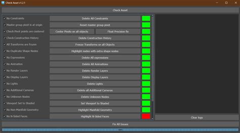 Asset Check AnimProps