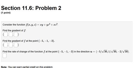 Solved Section 116 Problem 2 1 Point Consider The