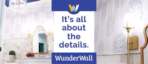 Wunderwall Whether Its A Powder Room Or A Big Or Small