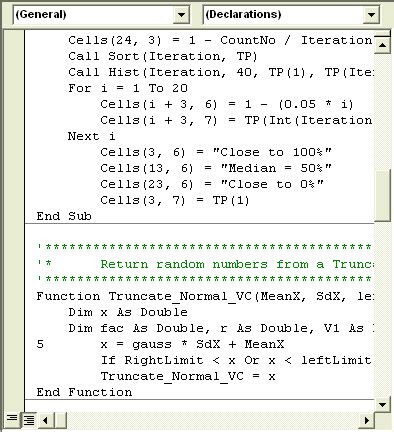 Excel VBA Models Products Main