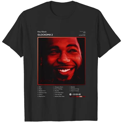 283 Key Glock Glockoma 2 Tracklist Album T Shirt T Shirts Sold By
