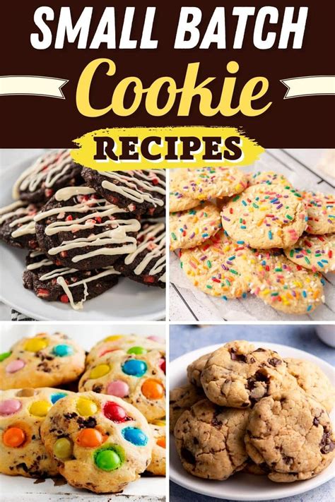 23 Easy Small Batch Cookie Recipes Recipe Small Batch Cookies