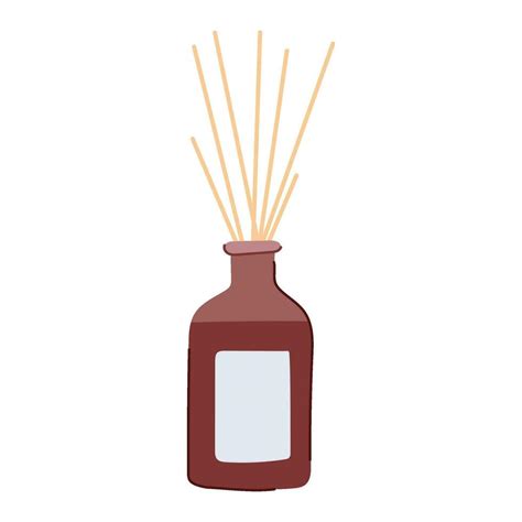 Diffuser Aroma Sticks Cartoon Vector Illustration 25440279 Vector Art