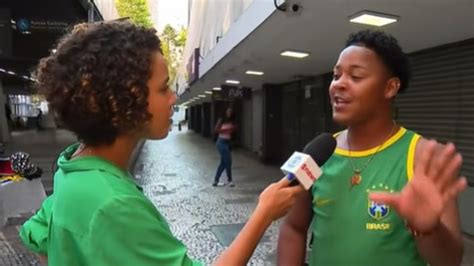 Repórter da Globo se convida para churrasco e reação do entrevistado surpreende veja