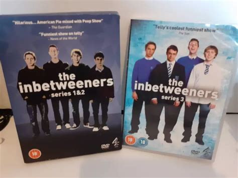 The Inbetweeners Series 1 3 Dvd Region 2 2010 Simon Bird Cert 18