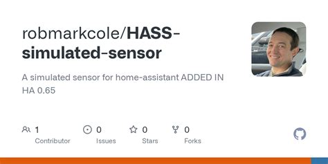 Github Robmarkcolehass Simulated Sensor A Simulated Sensor For Home Assistant Added In Ha 065