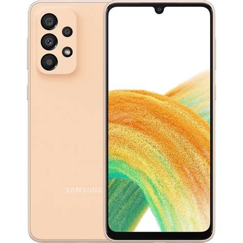 Samsung Galaxy A33 5G 8/128 ГБ, персиковый купить в интернет-магазине ...
