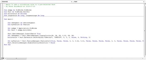 How To Get Started With SolidWorks Macros Peter CAD