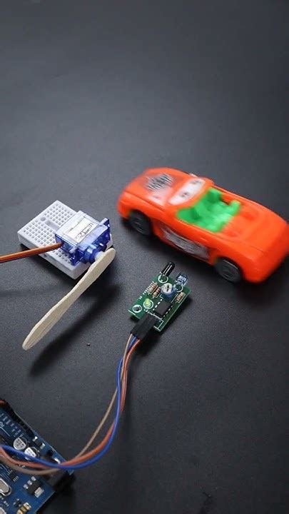 automatic gatekeeper with ir sensor and chat gpt trending viral youtube