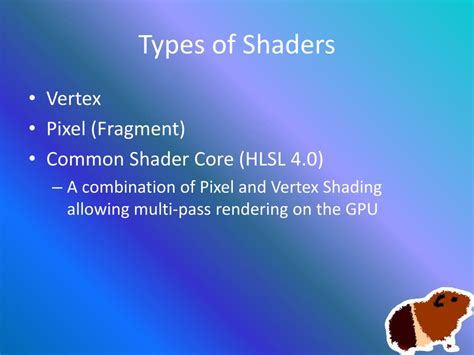 Ppt Hardware Shaders Powerpoint Presentation Free Download Id6323666