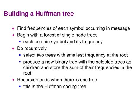 Ppt Huffman Codes Powerpoint Presentation Free Download Id3965076