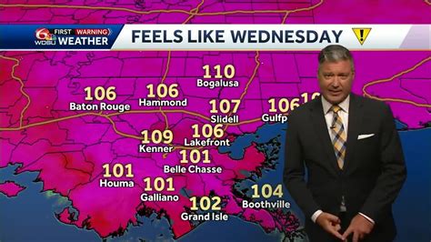 More Storms Then Weather Impact Day For Heat In Your New Orleans