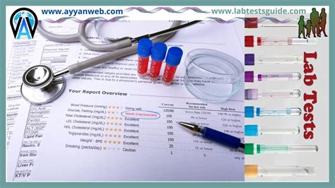 normal values lab tests guide