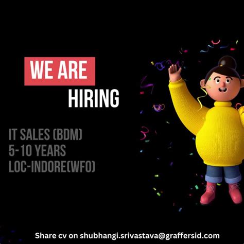 Shubhangi Shrivastava On Linkedin Bde Bdm International Immediatejoiner Indore Workfromhome