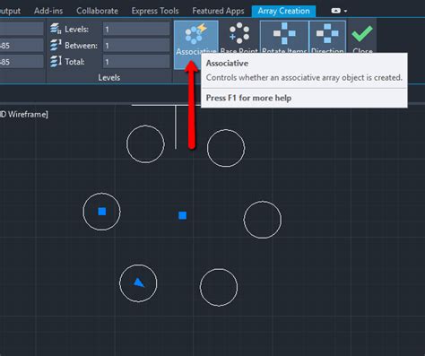 How To Make A Non Associative Array In Autocad Autocad