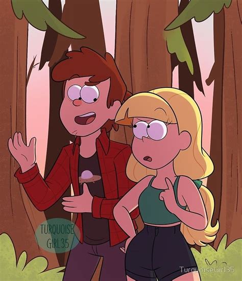 Grown Dipper And Pacifica By Turquoisegirl35 I Gravity Falls