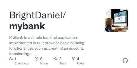 Github Brightdaniel Mybank Mybank Is A Simple Banking Application