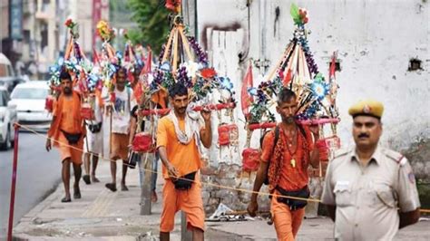 Elhi Police Tightens Security Arrangement As Kanwar Yatra Commences