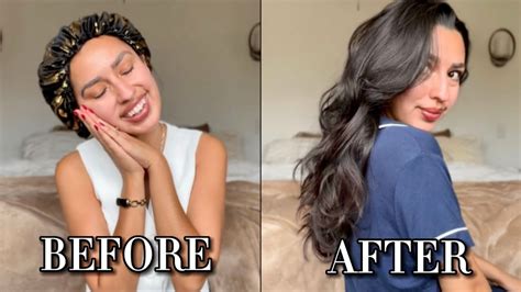 The 2 BEST Overnight Heatless Curl Methods YouTube