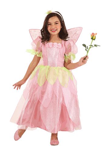 Deluxe Rose Fairy Costume For Girls Fairy Tale Costumes