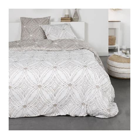 Parure De Lit Personnes Today Flannelle Une Housse De Couette X Cm Taies D