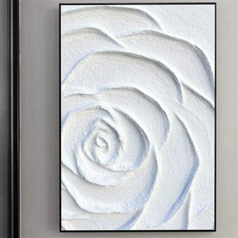 خرید و قیمت تابلو تکسچر برجسته دکوراتیو طرح گل برجسته با استفاده از تکسچر در سایز دلخواه قابل