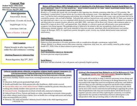 Peds Concept Map 1 6 20 Cultural Considerations Ethnicity