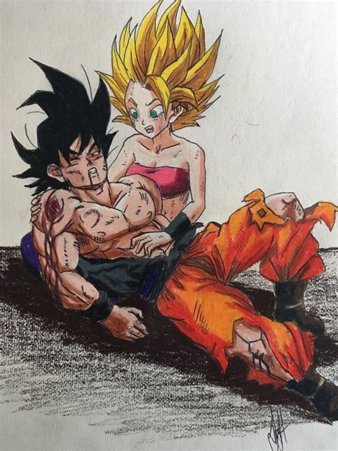 Goku And Caulifla Dragon Ball Know Your Meme
