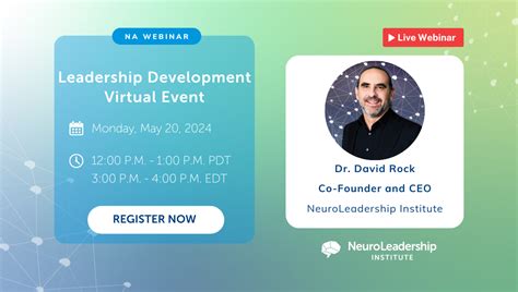 Invitation Only Leadership Development Virtual Event 05 20 2024