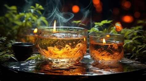 Photo D un Fond D écran Uhd énergisant Infusé Au Cannabis Photo Premium