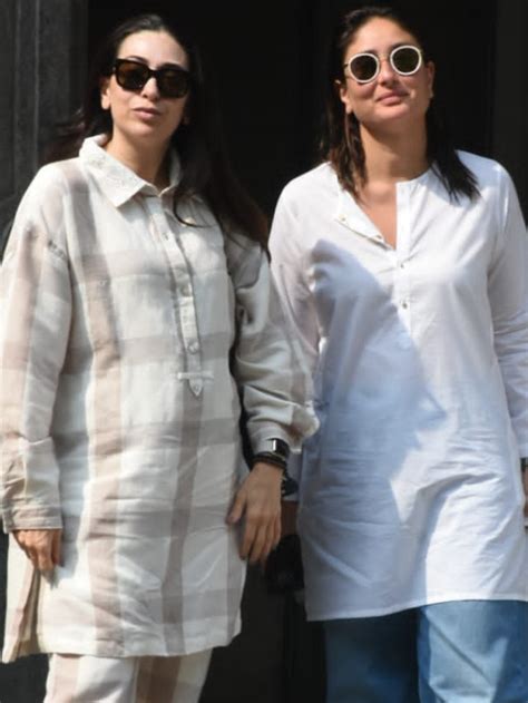 Kapoor Sisters Kareena And Karisma Pose Together