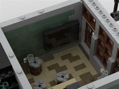 Lego Moc Irish Pub Modular By Snotwars Rebrickable Build With Lego