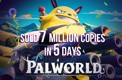 Palworld Sold Million Copies In Days Player Me