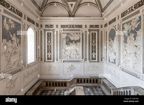 Interior of the former Monastery of San Nicolò lArena Catania Sicily